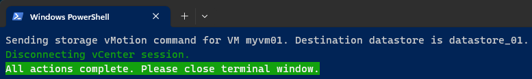 Powercli Storage Vmotion Vms From File Vchamp